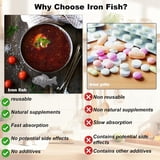 Iron Fish Cooking Tool, Cast Iron Fish for Cooking to Support Iron ...