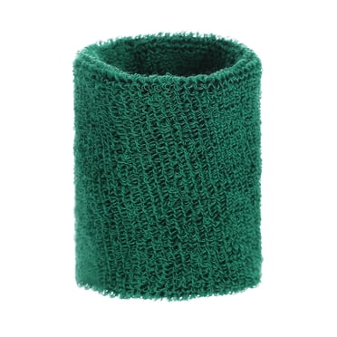 Crown Sporting Goods Cotton Terry Cloth Wrist Sweatbands, 2-pack Blue ...
