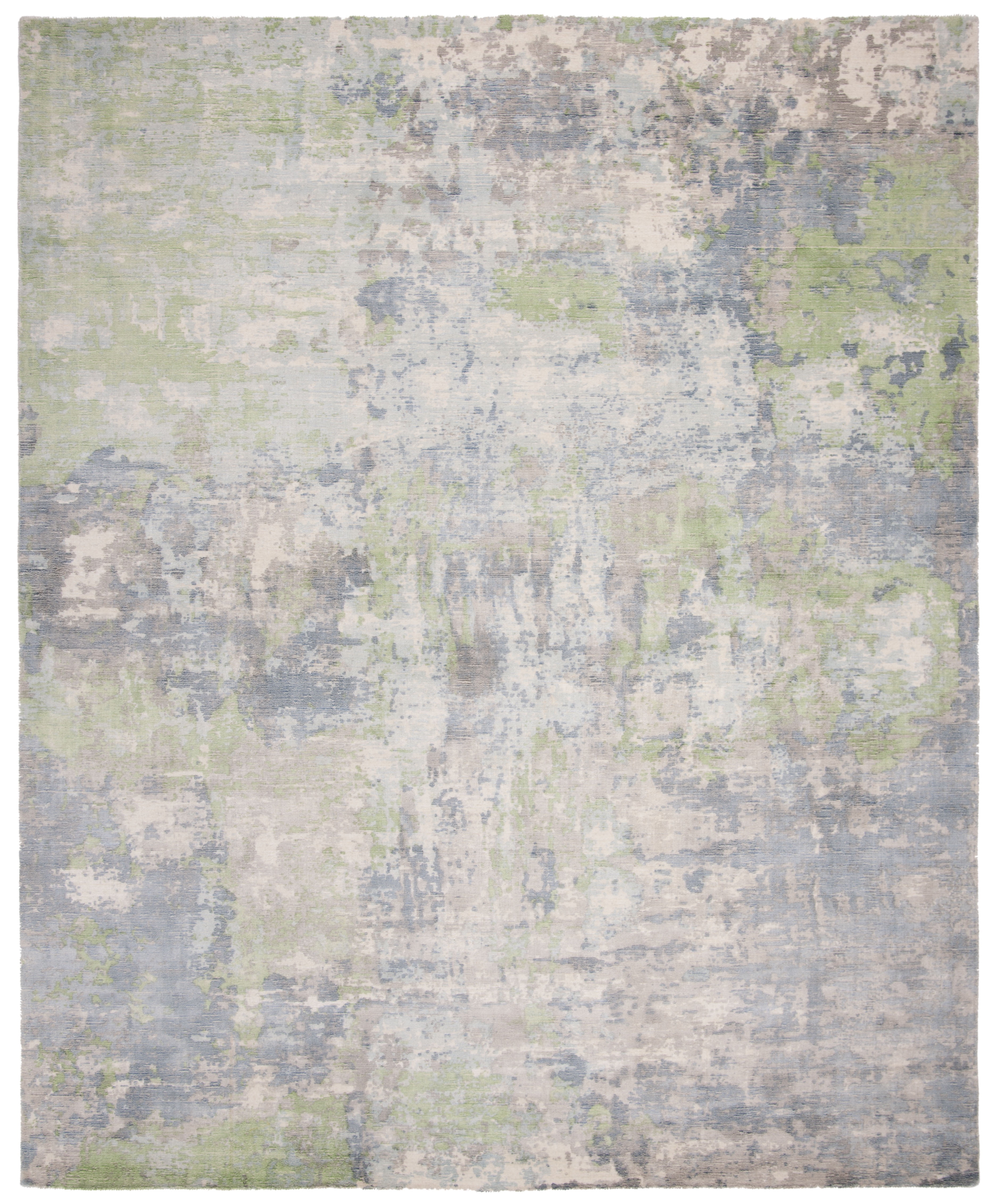 SAFAVIEH Mirage Amery Vintage Abstract Area Rug, Aqua/Green, 8' x 10 ...