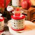 Christmas Rotating Calendar Pen Holder - Holiday Desktop Organizer ...