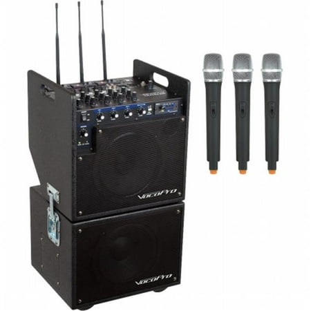 VOCOPRO MOBILEMAN2 Battery Powered P.A. System with Subwoofer | Walmart ...