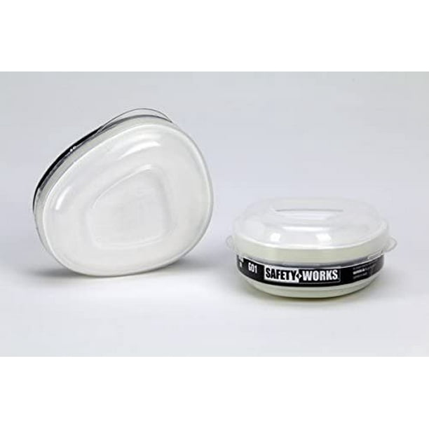 Safety Works Pair of P95 Paint & Pesticide Replacement Cartridge and ...