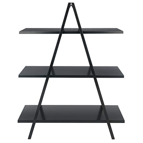Click here for Winsome Wood Aaron Shelving  Black 30 Inches Wide... prices