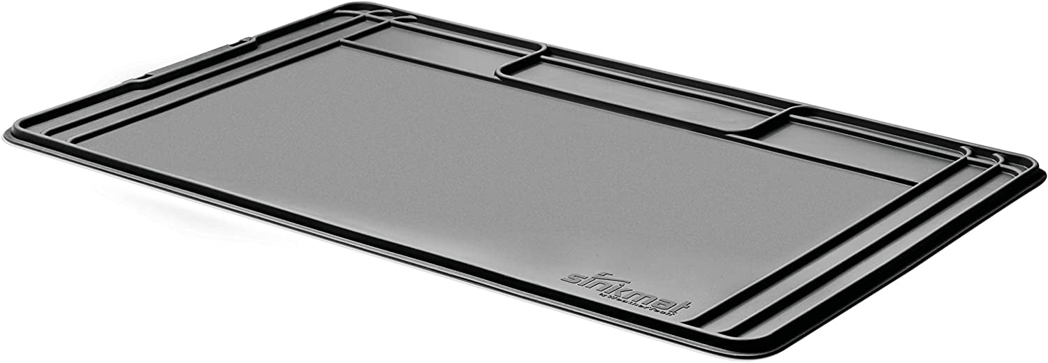 WeatherTech SinkMat Waterproof Under Sink Liner Mat for Kitchen Bathroom 34 x 22 Inches Durable Flexible Tray Home undersink Organizer Must