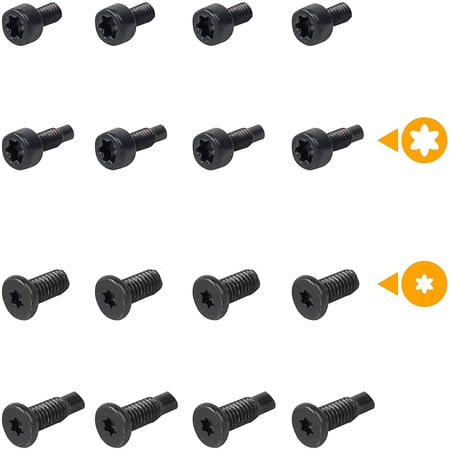 HUACA Ring Doorbell Screws, Replacement Security Screws Compatible with ...