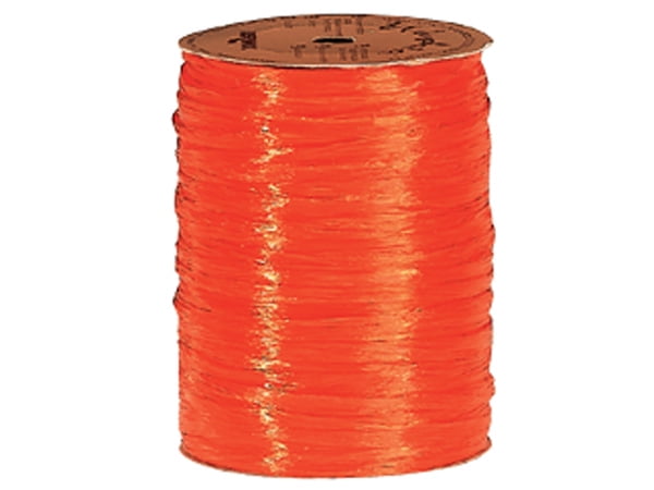 Pearlized Orange gift packaging Raffia Ribbon - Walmart.com