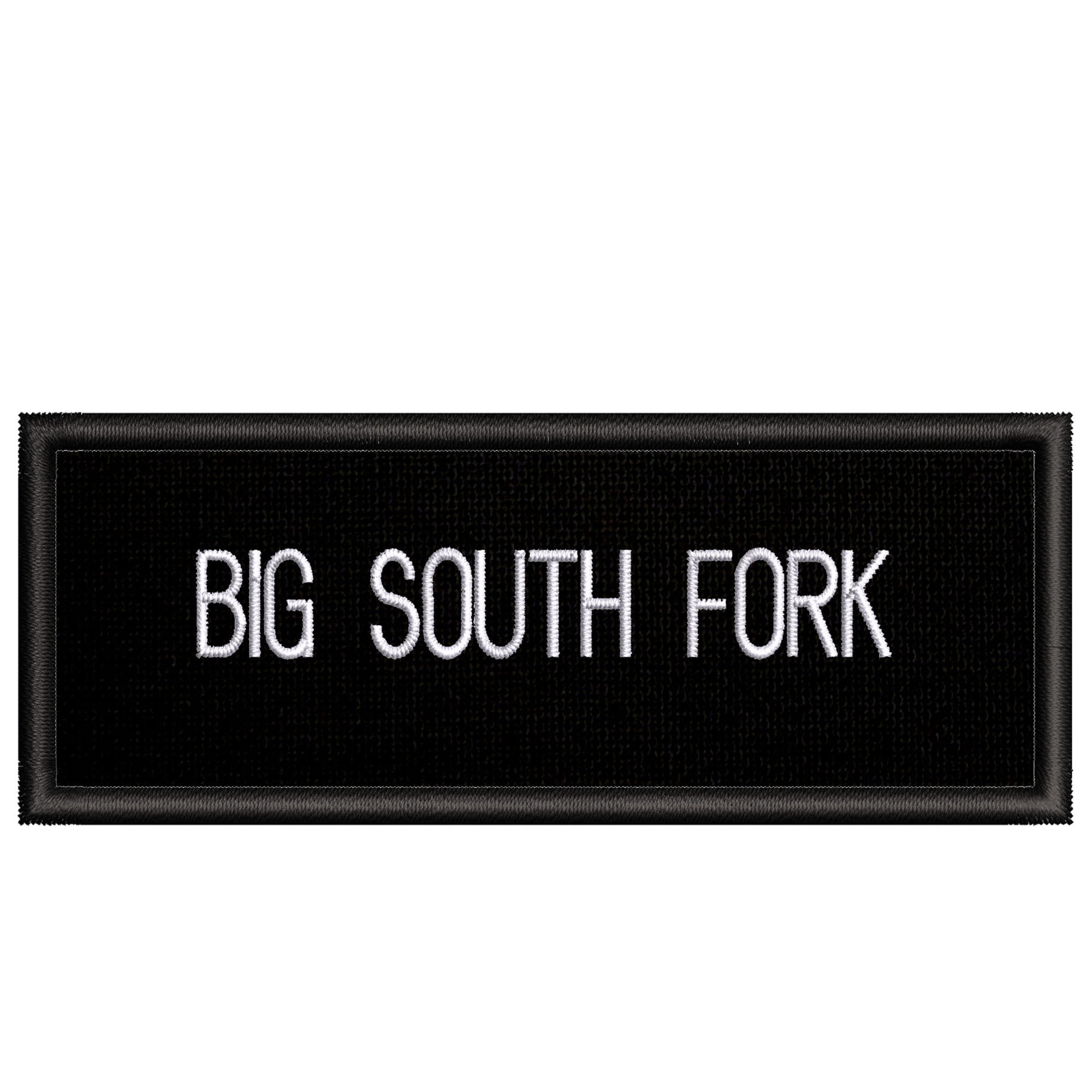 Applique Inspirational Big South Fork Theme Hook Backing Decorative ...