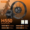 Bafang 48V 1000W Rear Hub Motor Ebike Conversion Kit - 20" SW2-M58 ...