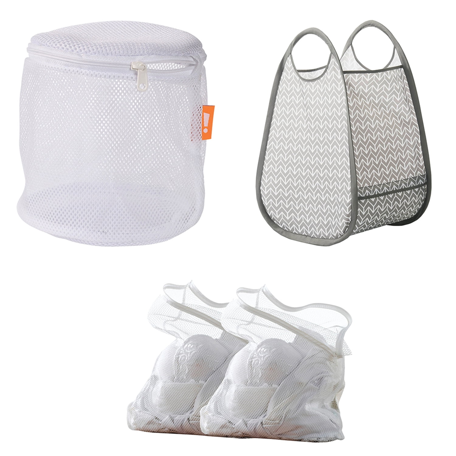 Neatfreak Pop-up Hamper, 2 Pack Mesh Lingerie and Bra Bags Bundle ...