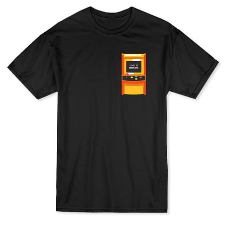 Level Complete Vintage Arcade Machine Men's Black T-shirt | Walmart Canada