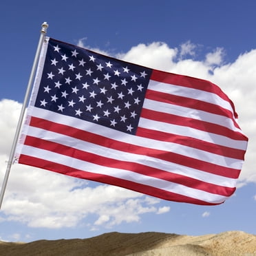 6ft x 10ft Super Tough American Flag 11in x 14in - Walmart.com