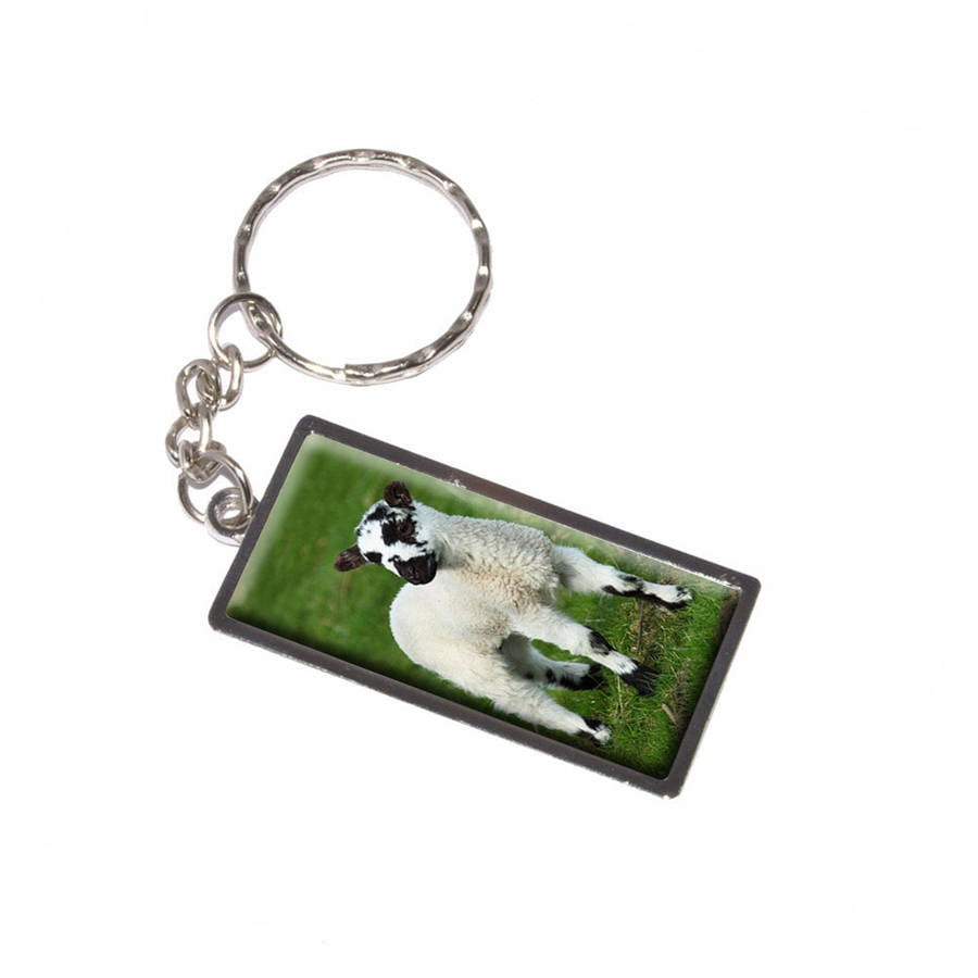 Lamb Keychain Key Chain Ring - Walmart.com