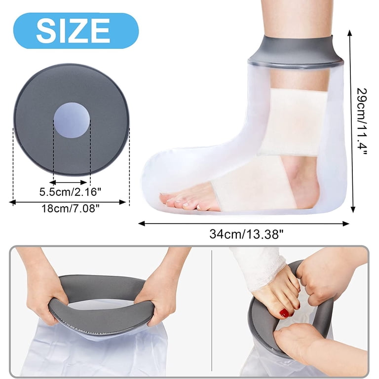 Broken Ankle Cast Blue
