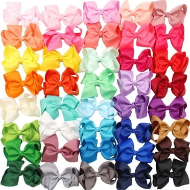 Bluey Kids Hair Bows - Hair Accessories Gift Set- 7 Pcs 4 Inch Bow ...