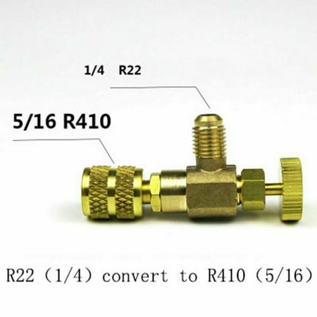 R22/R410A Refrigeration Charging Adapter Liquid Addition Air ...