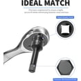 13mm Hex Impact Bit Socket - 1/2-Inch Drive H13 Allen Bit - 3.07 ...