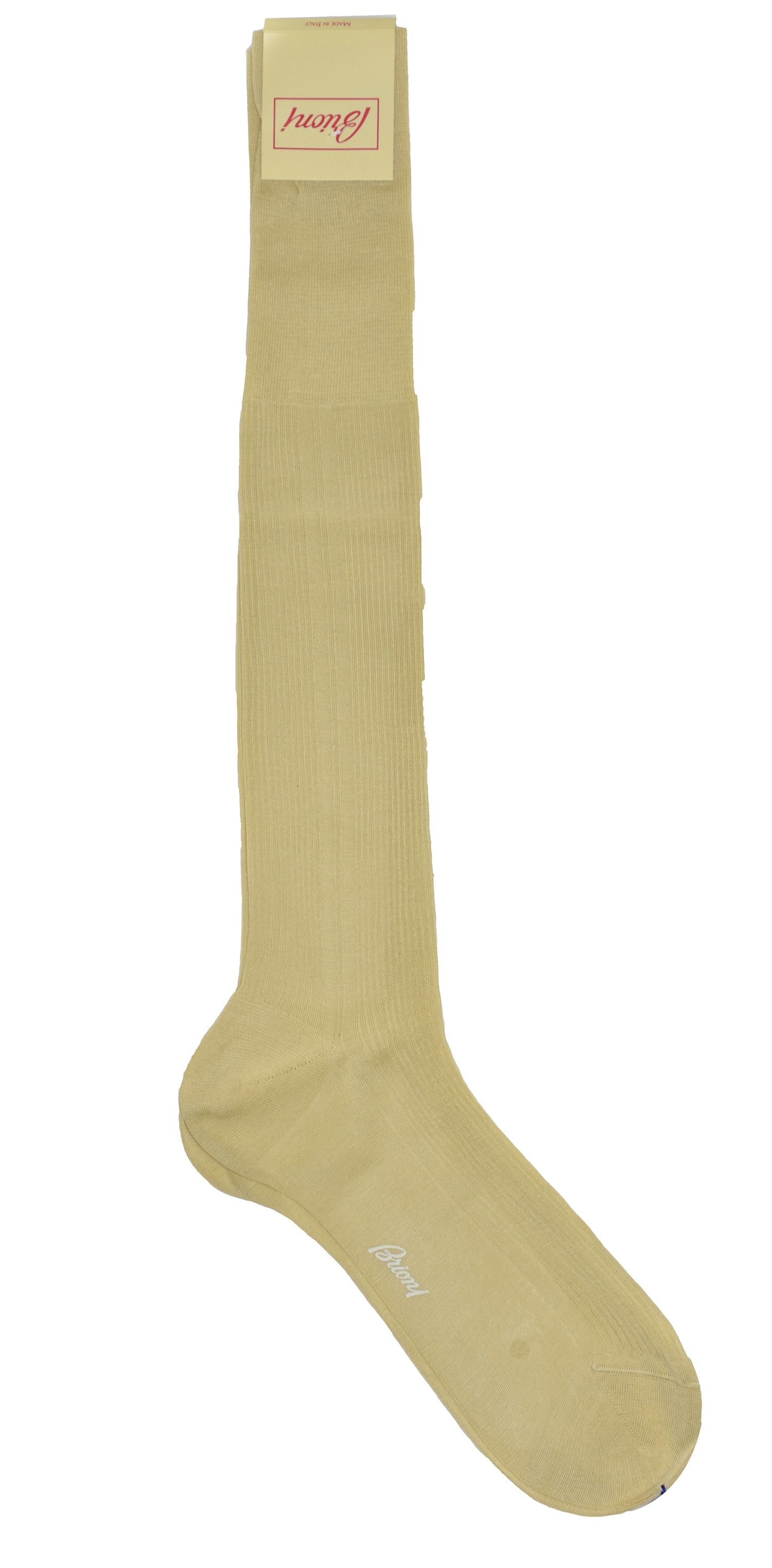 Brioni Men's 100% Cotton Beige Ripped Long Socks (10.5) - Walmart.com