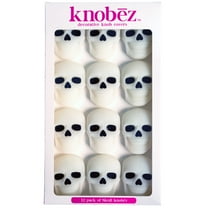 Knobēz: Decorative Knob Covers - Snowflake - 12pk, Blue - Stretch Over ...