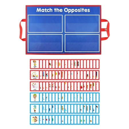 Opposites Flash Cards Preschool Learning Puzzle Flashcards | Walmart Canada
