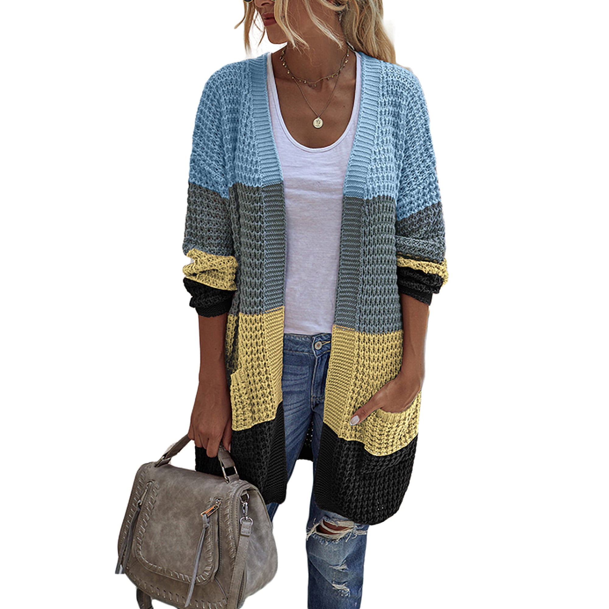 Click here for Himone Casual Boho Knitted Long Cardigan Sweater F... prices