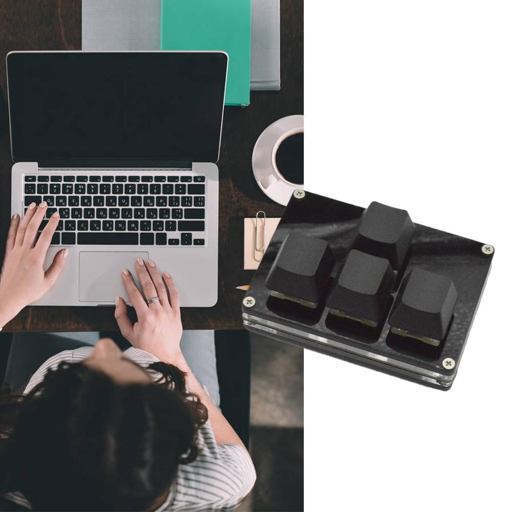 Buy Mini Mechanical Keyboard 4 Keys Macro Keyboard DIY Customs RGB ...