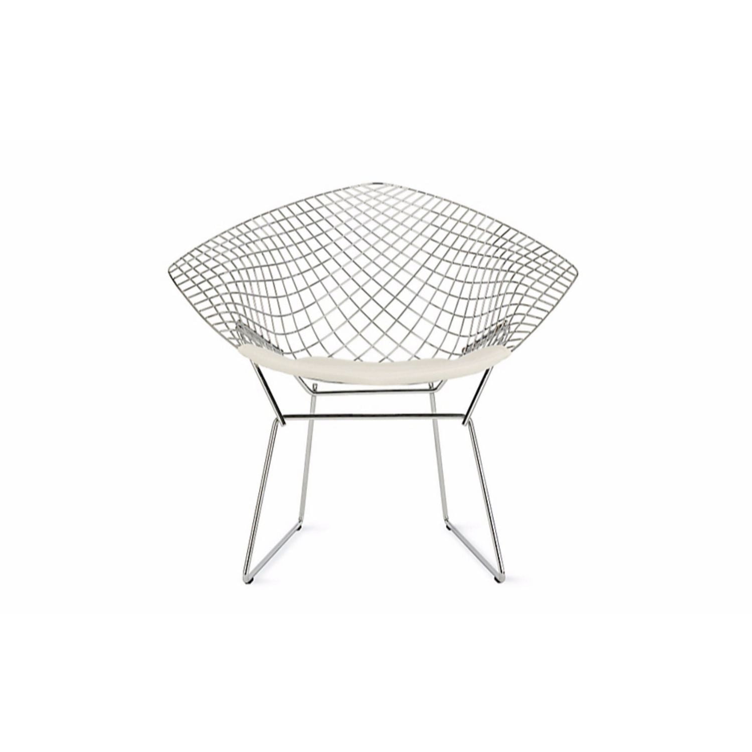 Click here for Nicer Furniture Chromed Steel Diamond Lounge Chair... prices