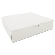 SCT Tuck-Top Bakery Boxes 19w x 14d x 4h White 50/Carton 1029 - Walmart.com