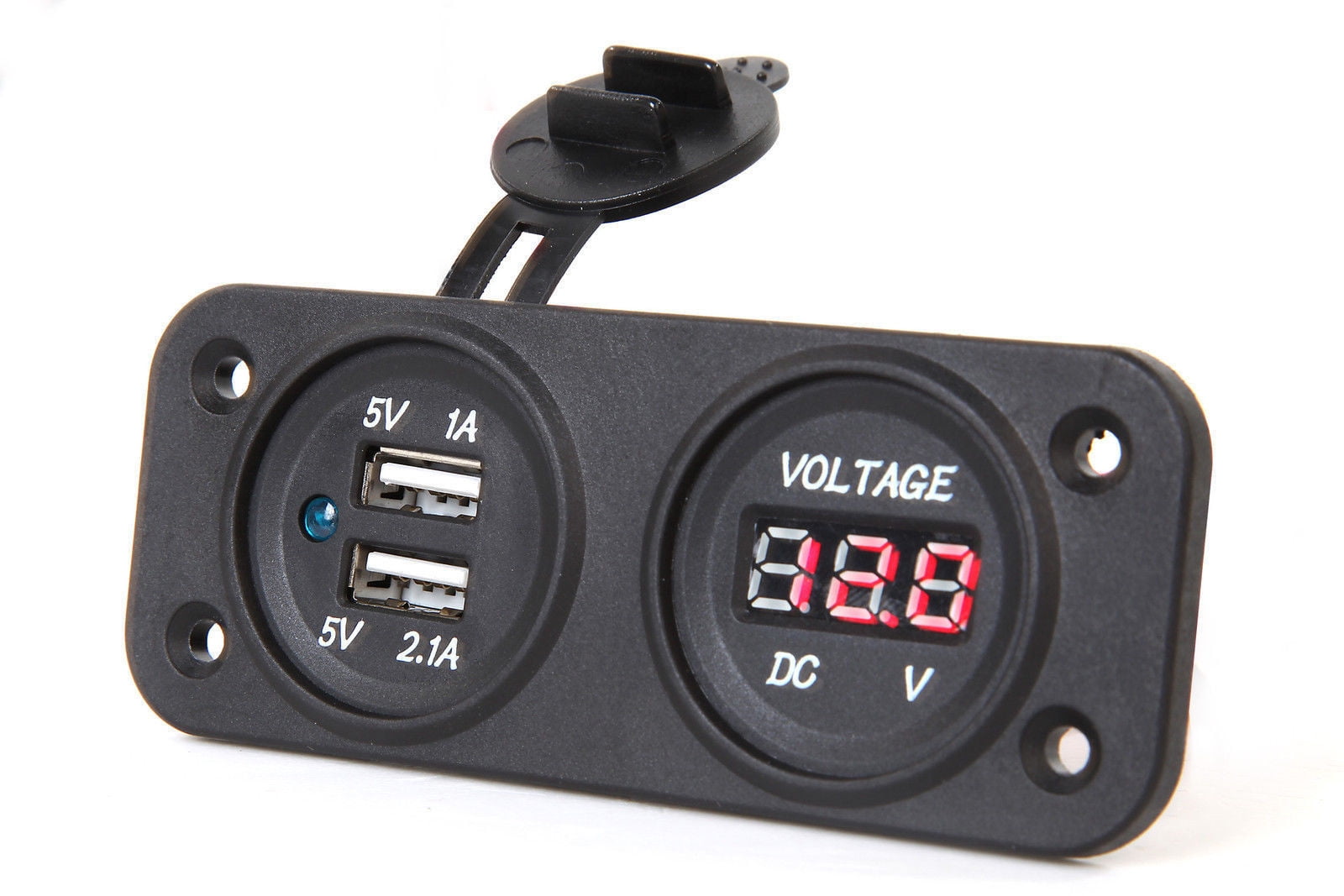 Pactrade Marine RV Marine Boat Waterproof Dual USB Power Socket Charger ...