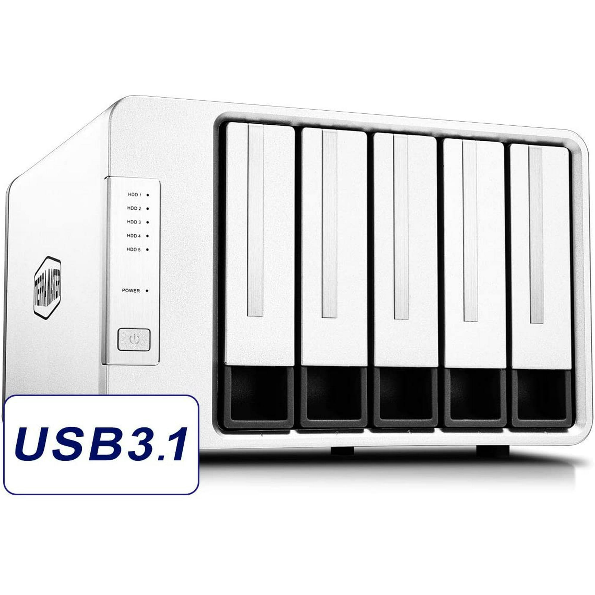 Click here for Terramaster D5-300 Usb3.1 (Gen1) Type C 5-Bay Exte... prices