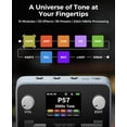 Pocket Guitar Multi Effects Pedal, with 125 Effects, 99 Presets, 30 Amp ...