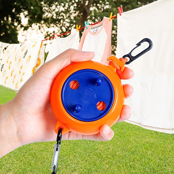 Camping Clothesline, 10-Meter Travel Clothesline, Retractable Indoor ...