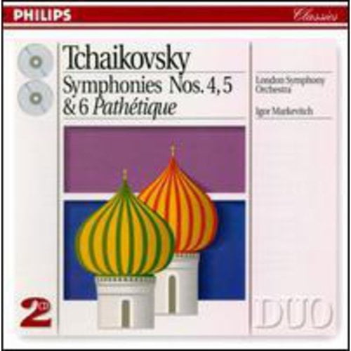 Tchaikovsky: Symphonies No.4-6 (2CD) (Remaster) - Walmart.com