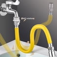 1Pcs Splashproof Free Bending Faucet Extension Tube 1 Mode Faucet ...