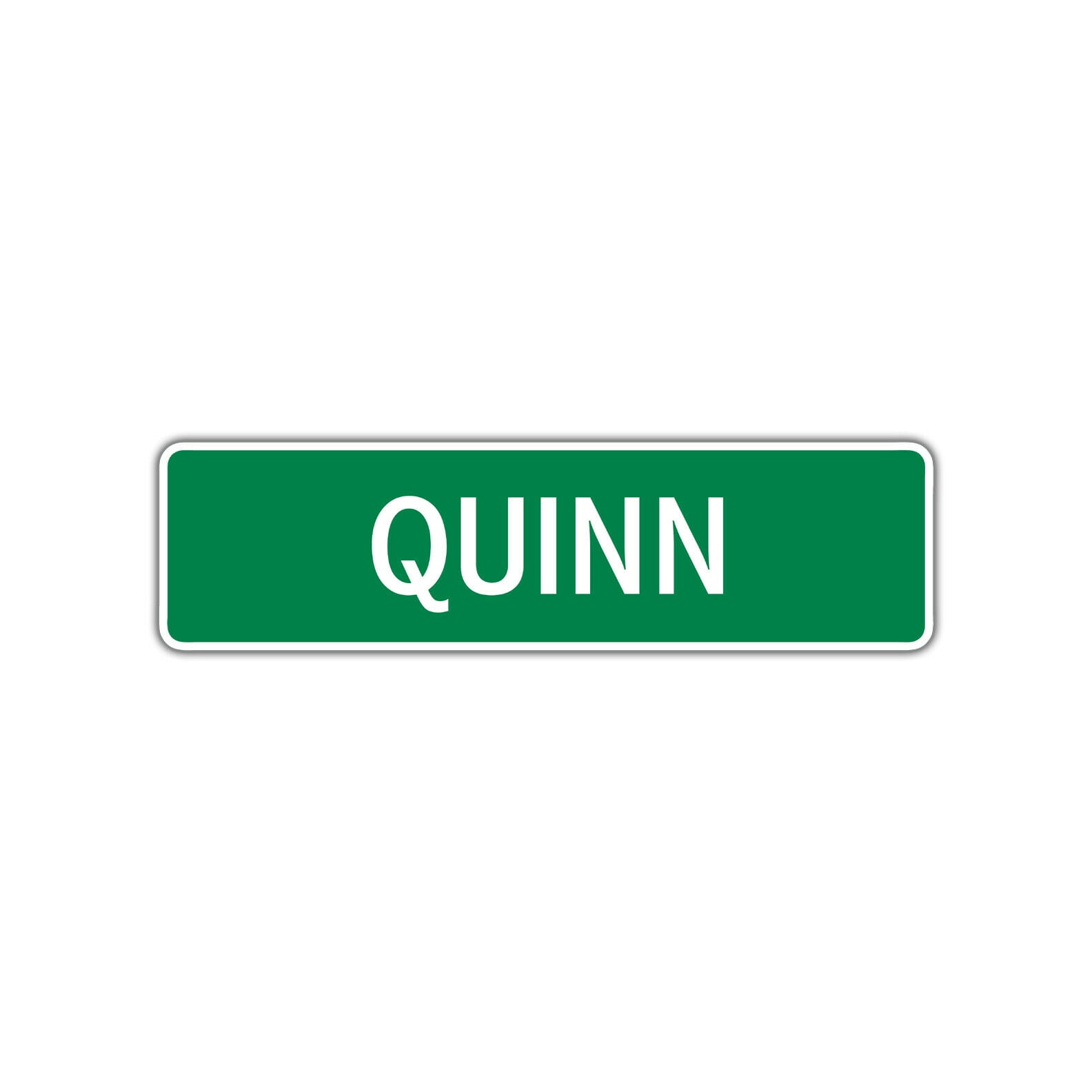 Quinn Girls Children Name Letter Printed Decoration Label Indoor ...