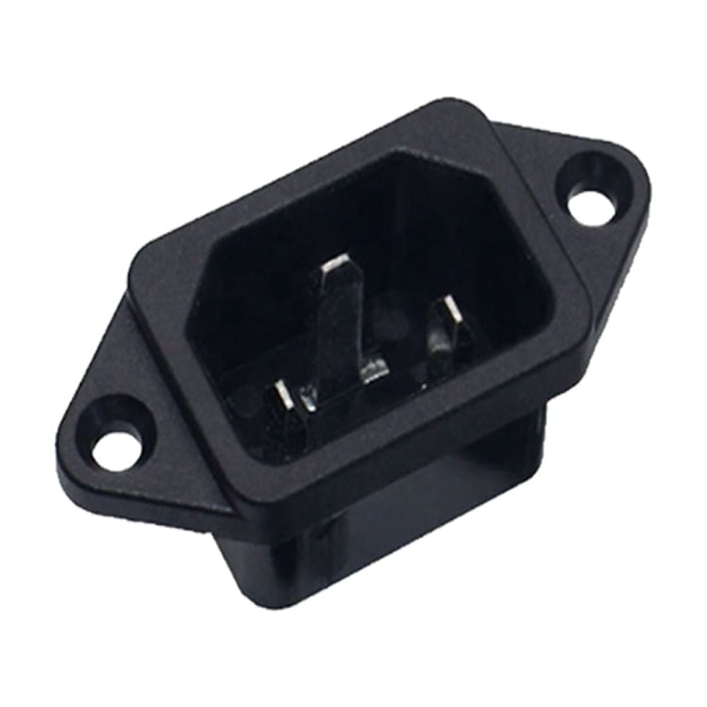 Enchufe Entrada Conector Macho Iec 320 C14, 5 piezas | Bodega Aurrera ...