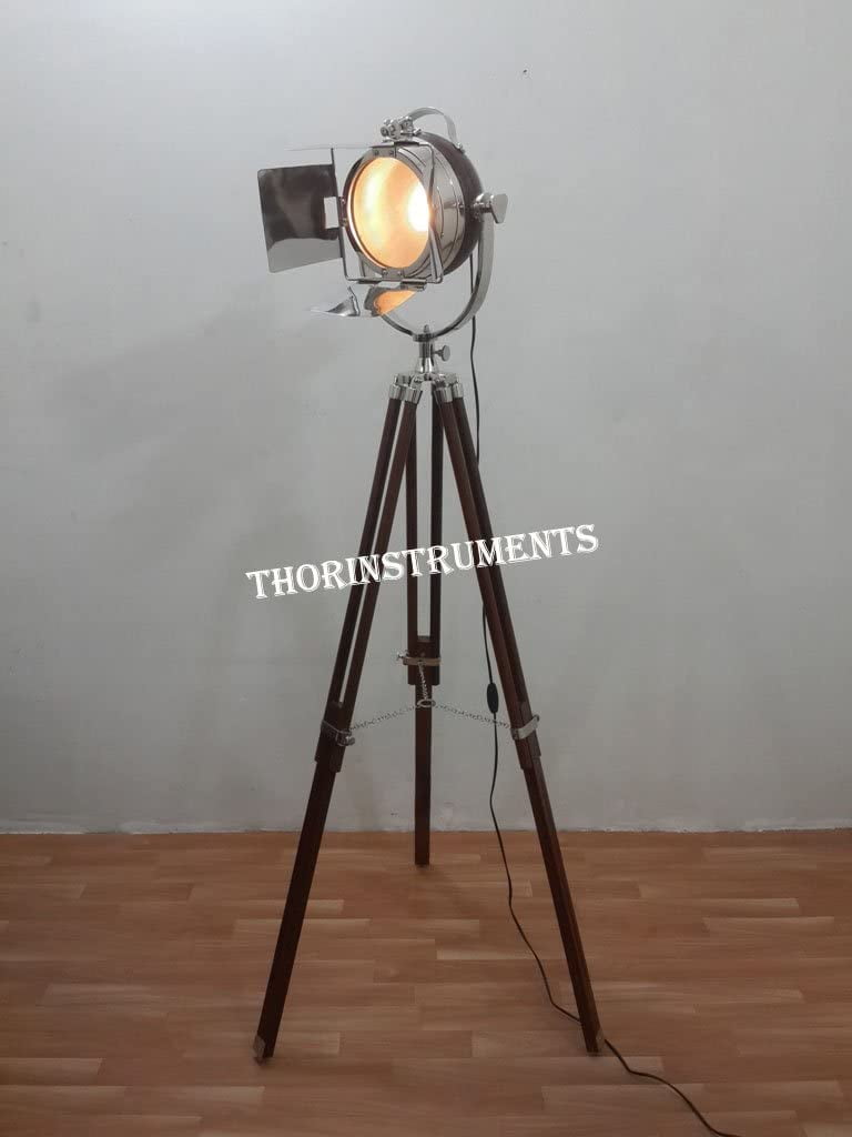 Modern Designer Nautical Spot Light Searchlight Studio Floor Lamp With ...