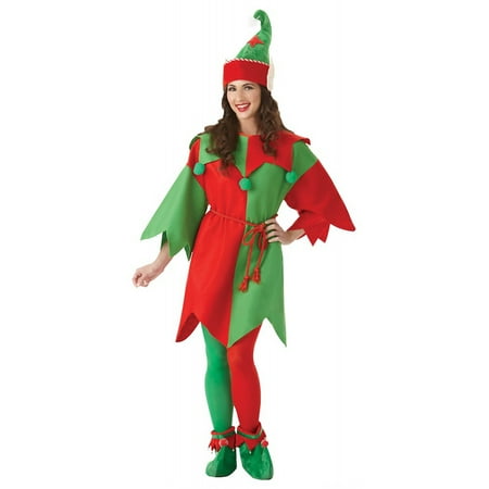 Elf Tunic Adult Costume - Standard - Walmart.com