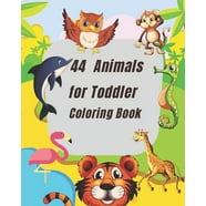 Farm Animals Coloring Book: Coloring Book For Kids (Paperback ...
