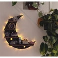 Jamo Homzi Luna Moth Crystal Shelf, Boho Butterfly Hanging Shelves with ...