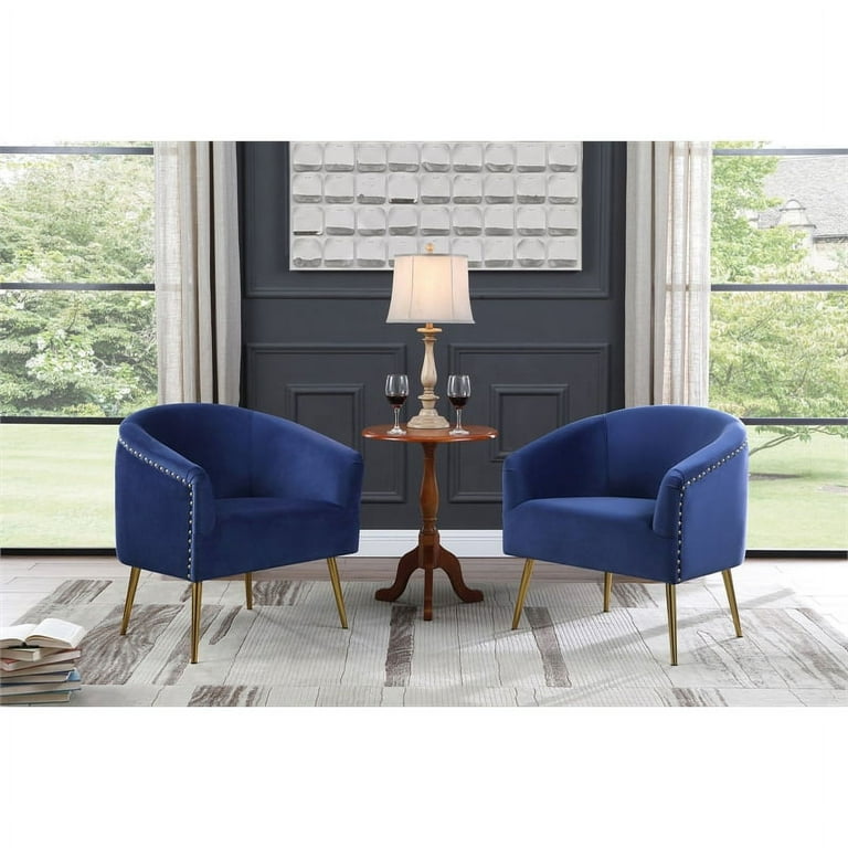 Blue accent chair walmart store