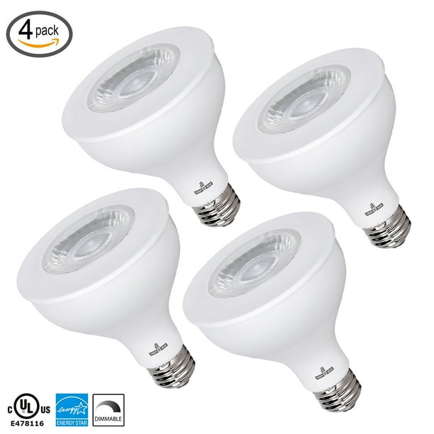Light Blue USA PAR30 LED 11W Flood Light Bulb (75W Equivalent) 3000K ...
