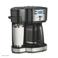 Hamilton Beach 2-Way Programmable Coffee Maker, Single Serve Coffee ...