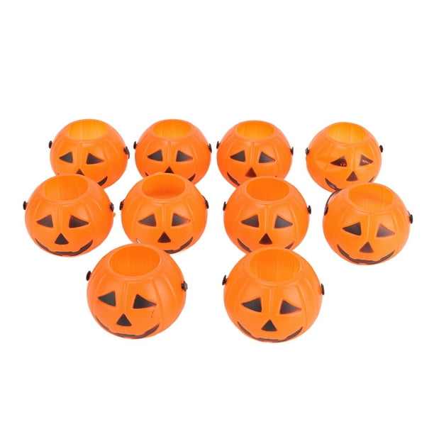 Pumpkin Candy Bucket,Pumpkin Bucket Decorative Small Pumpkin Bucket ...