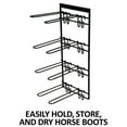 Easy-Up Horse Boot Rack | Holds 4 Pairs of Boots |Mountable ...