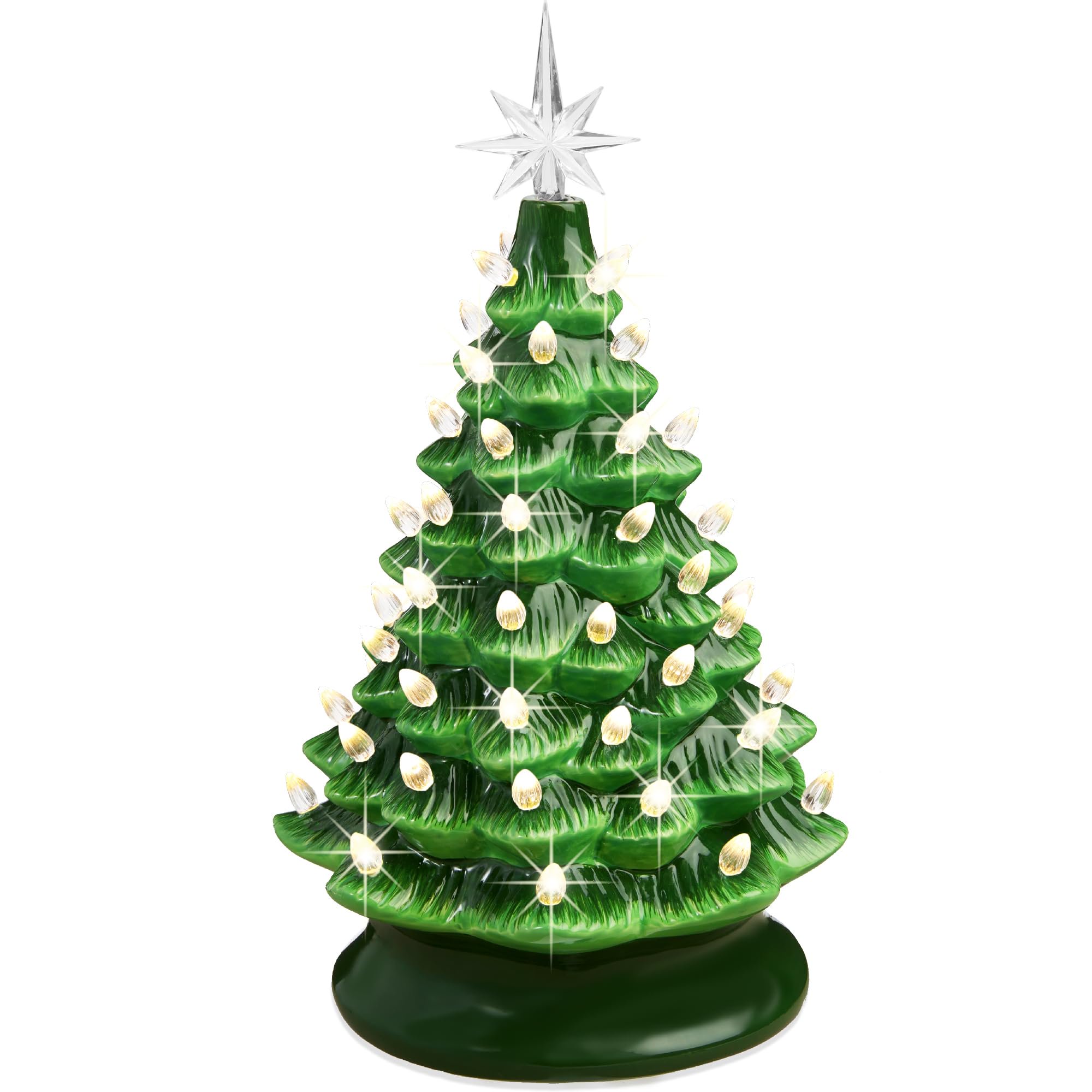 Click here for Best Choice Products 15in Ceramic Christmas Tree P... prices