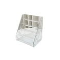 5-Tier Clear Card Display Stand, Vertical Holder for Trading Cards ...