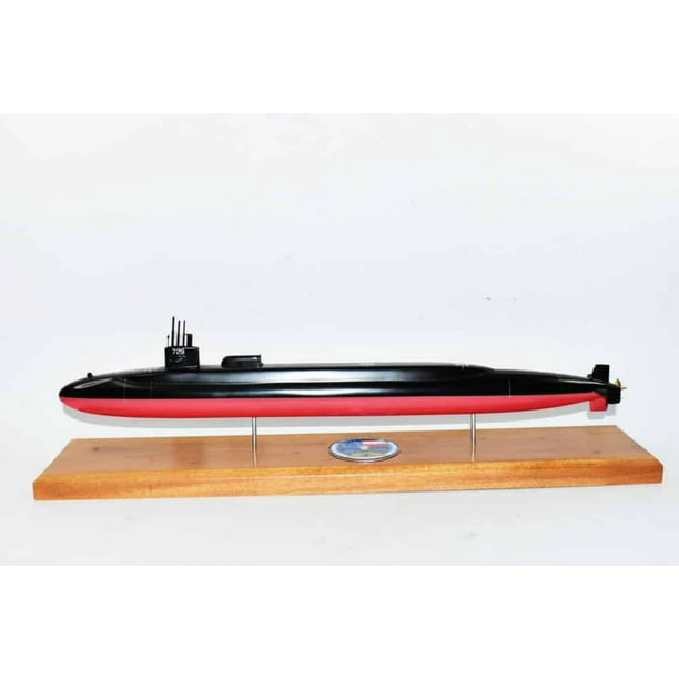 USS Georgia SSGN-729 Submarine Model,Navy,Scale Model,Mahogany,20 inch ...