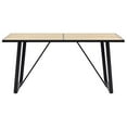 vidaXL Dining Table Kitchen Table Dining Room Breakfast Dinner Table ...