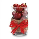 FloraCraft Mini Fruit, Red Apple, Decorative, 15 Piece Set, Lifelike ...