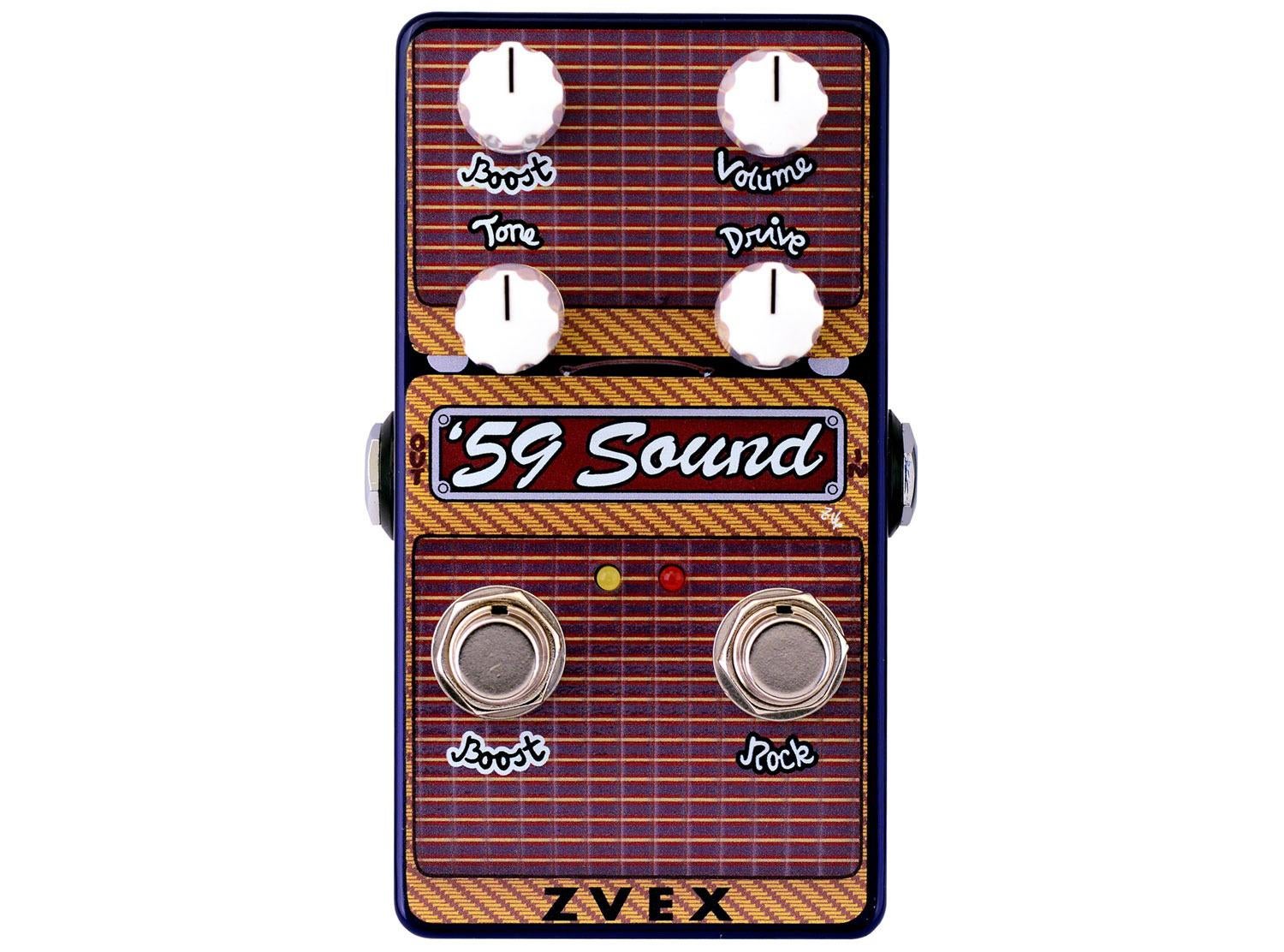 ZVex Effects Vertical Vexter '59 Sound Distortion Guitar Effects Pedal ...